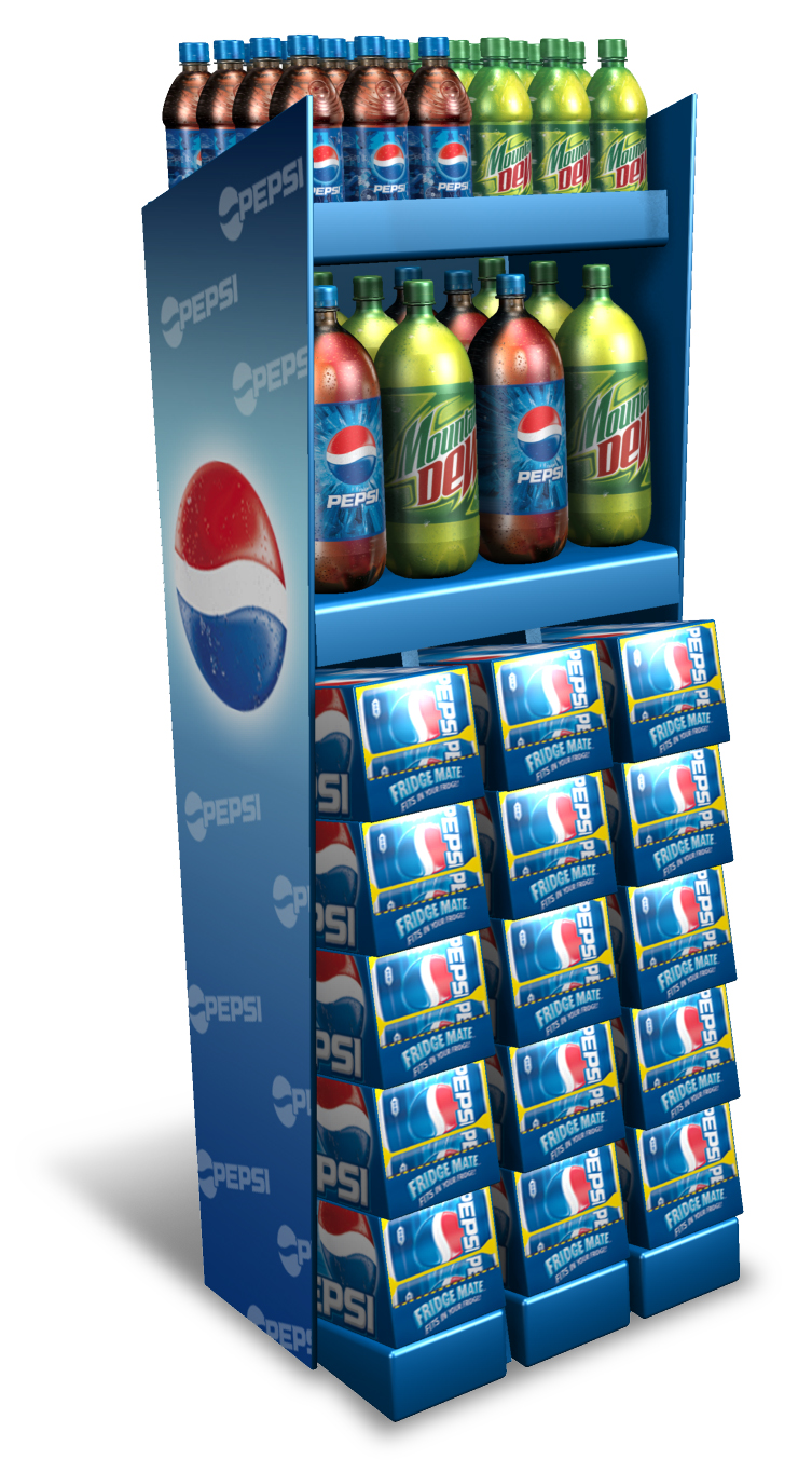 Pepsi Display Solutions by Ricky Cordero at Coroflot.com