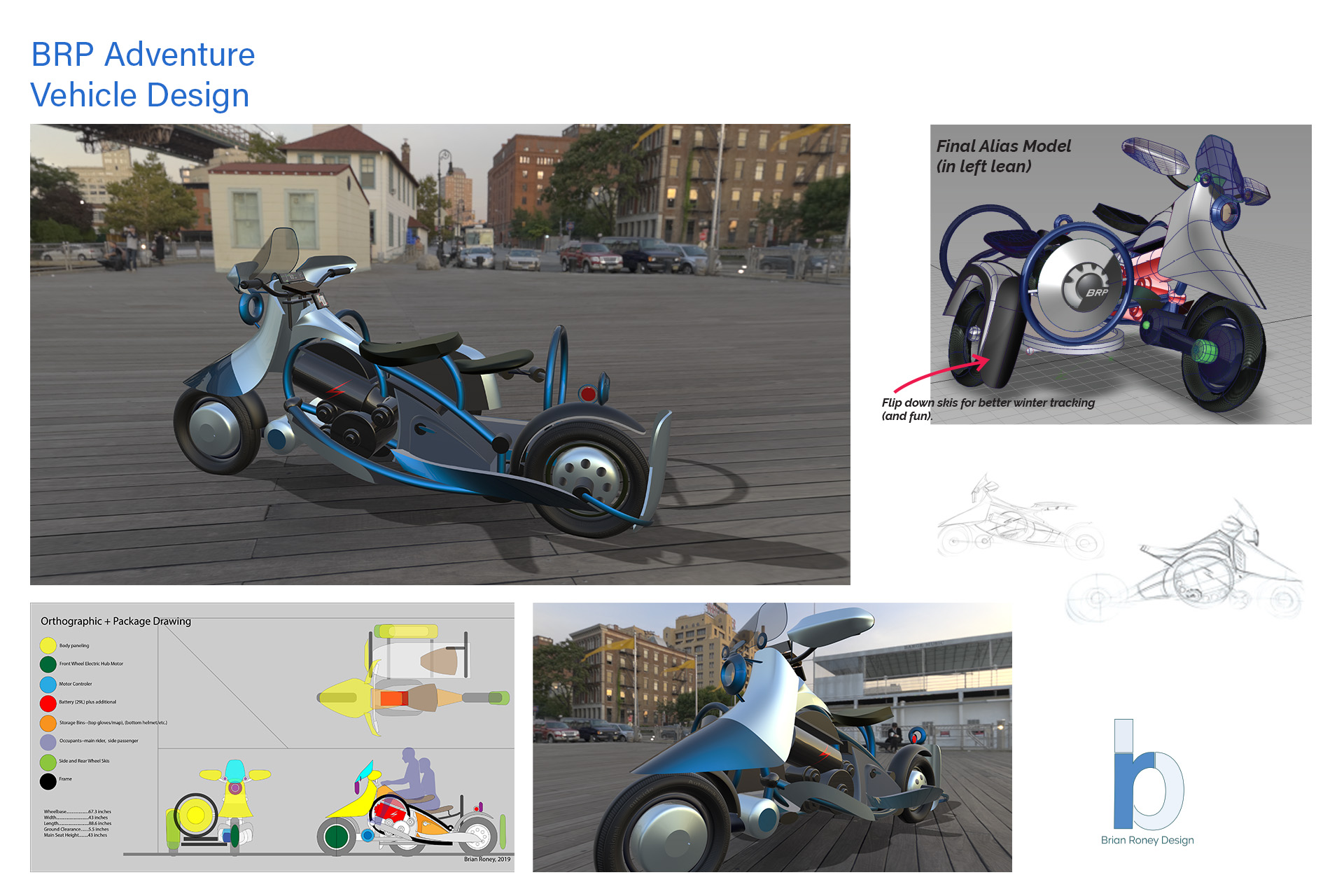 BRP Adventure Vehicle Design by Brian Roney at Coroflot.com