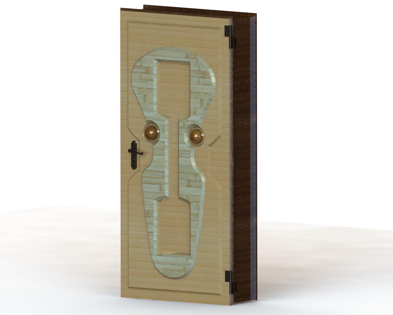 My wooden doors projects made with Solidworks software by Y V at ...