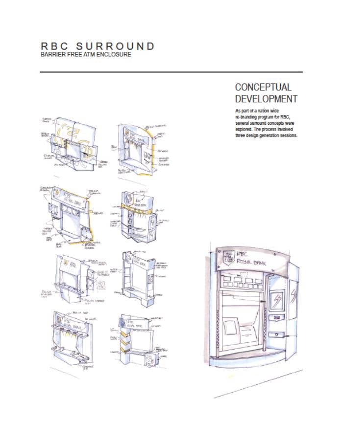 RBC ATM Enclosure by Brock Miller at Coroflot.com