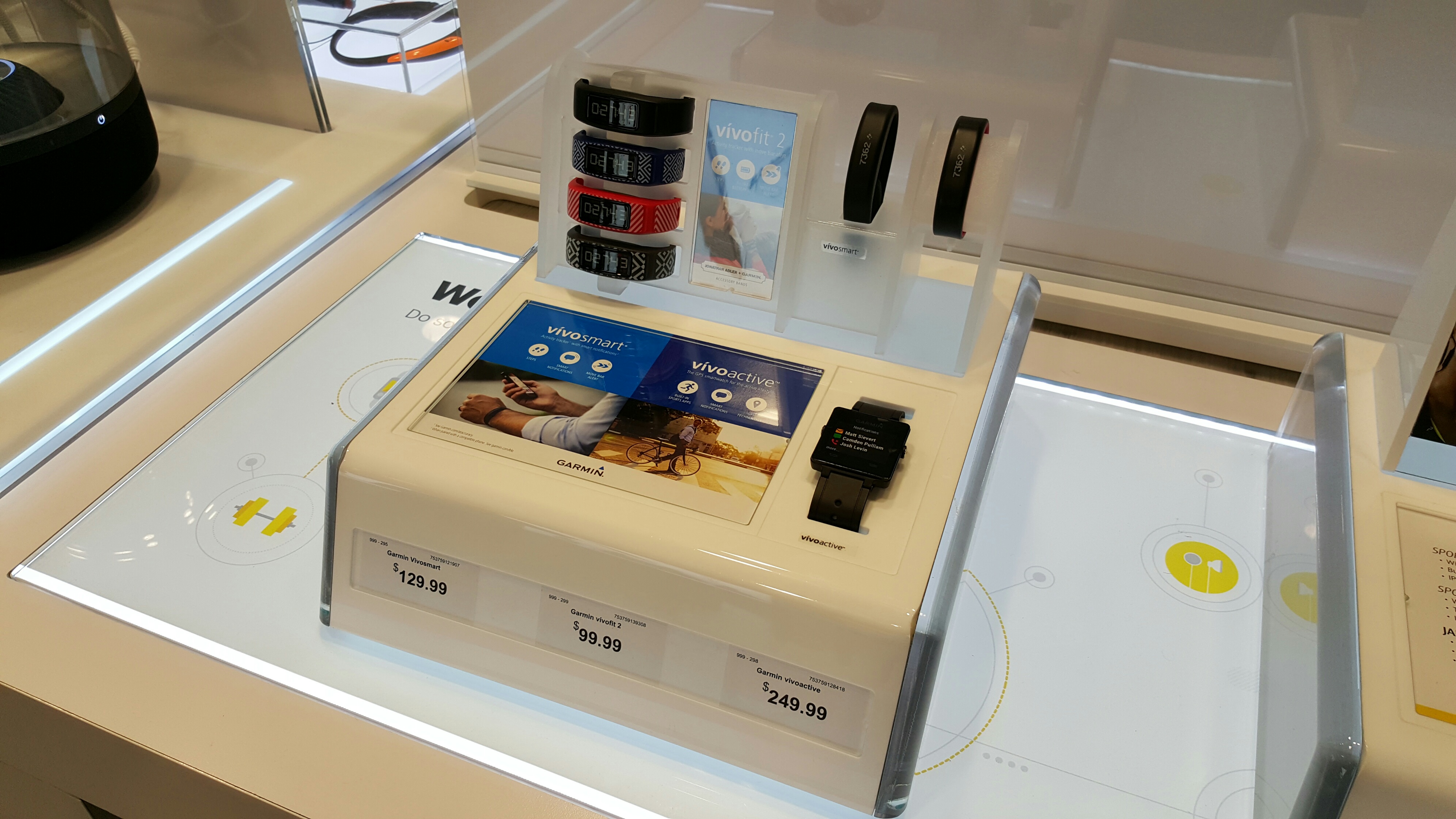 Garmin Wearables Display by Jamie Hall at Coroflot.com