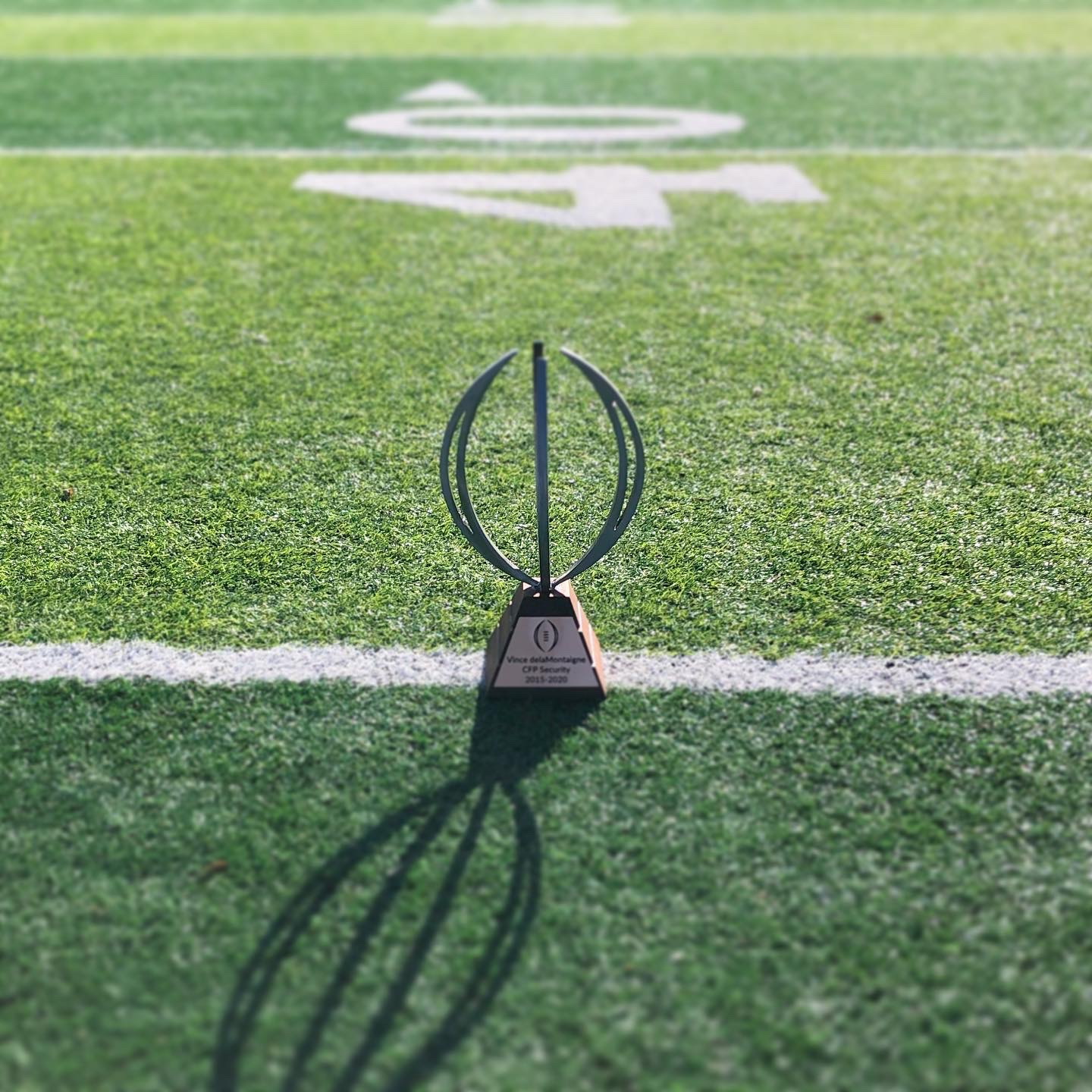 CFP National Championship trophy by Jamie Hall at Coroflot.com