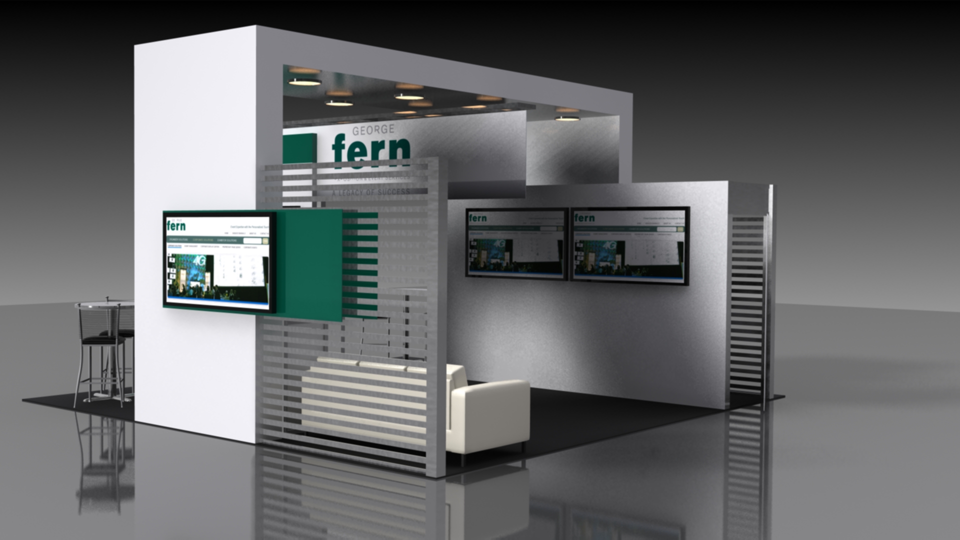 Fern Expo Tradeshow Booth Design 2 by Jamie Hall at Coroflot.com