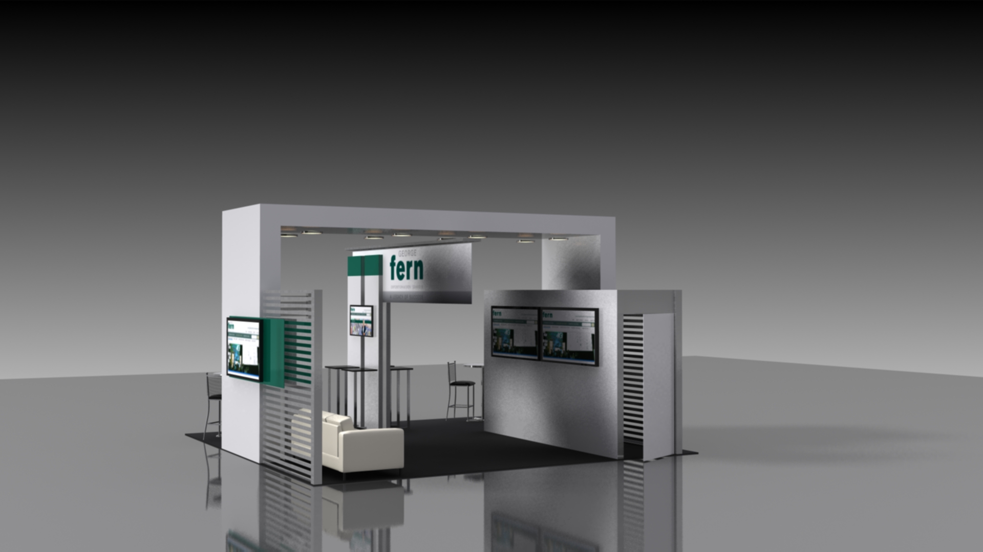 Fern Expo Tradeshow Booth Design 2 by Jamie Hall at Coroflot.com