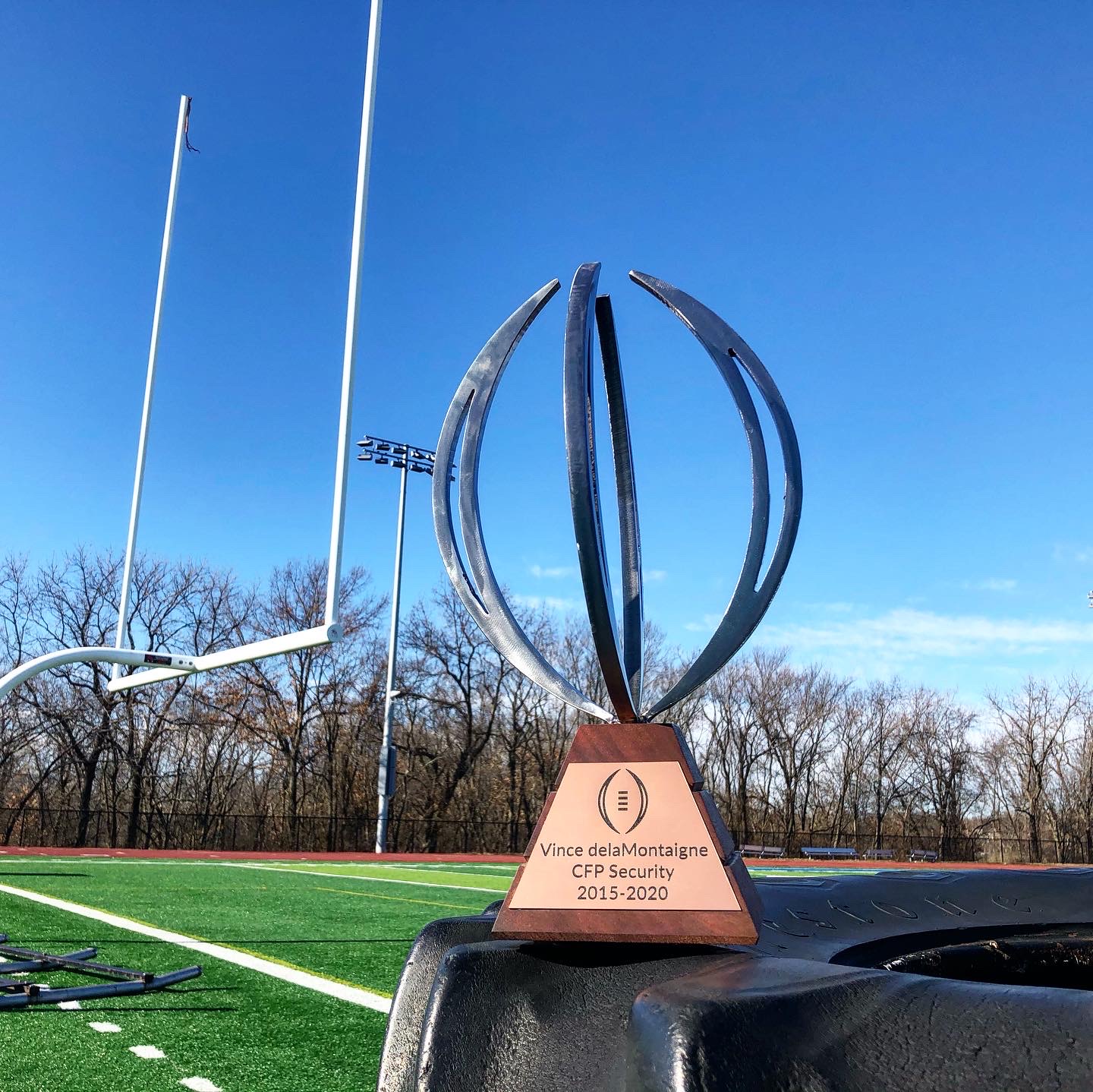 CFP National Championship trophy by Jamie Hall at Coroflot.com